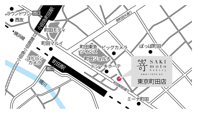 tokyo-machida_map | 嵜本bakery